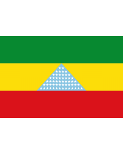 Bandera: Municipio de Algeciras Huila | bandera paisaje | 1.35m² | 90x150cm