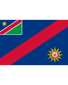 Flag: Namibian Police Force | landscape flag | 1.35m² | 14.5sqft ...