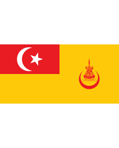 Flag: The standard of the Sultan of Selangor, Malaysia | landscape flag ...