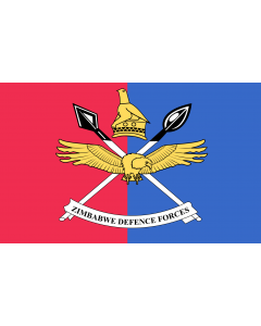 Flag: In progress vector format of the Flag of the Zimbabwe Defence ...