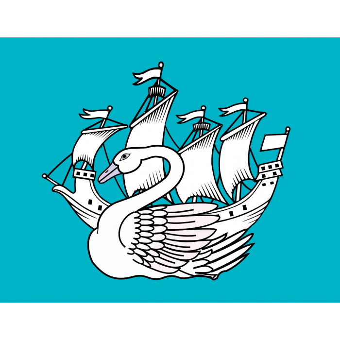 Flag: Dol Amroth | Ciudad y los príncipes de Dol Amroth | landscape ...