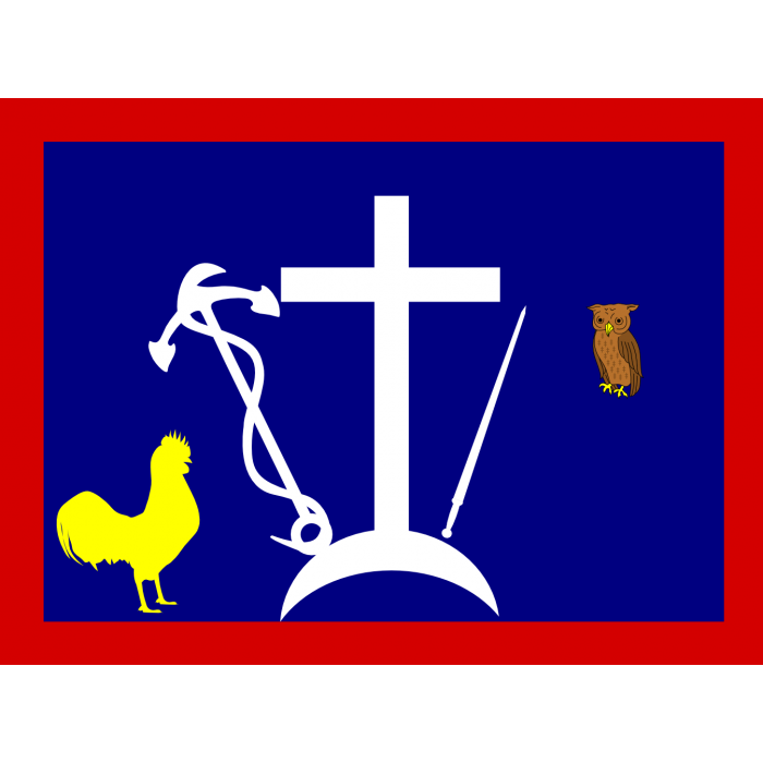 Flag: Halkidiki flag 1821 | Halkidiki during the Greek War of ...