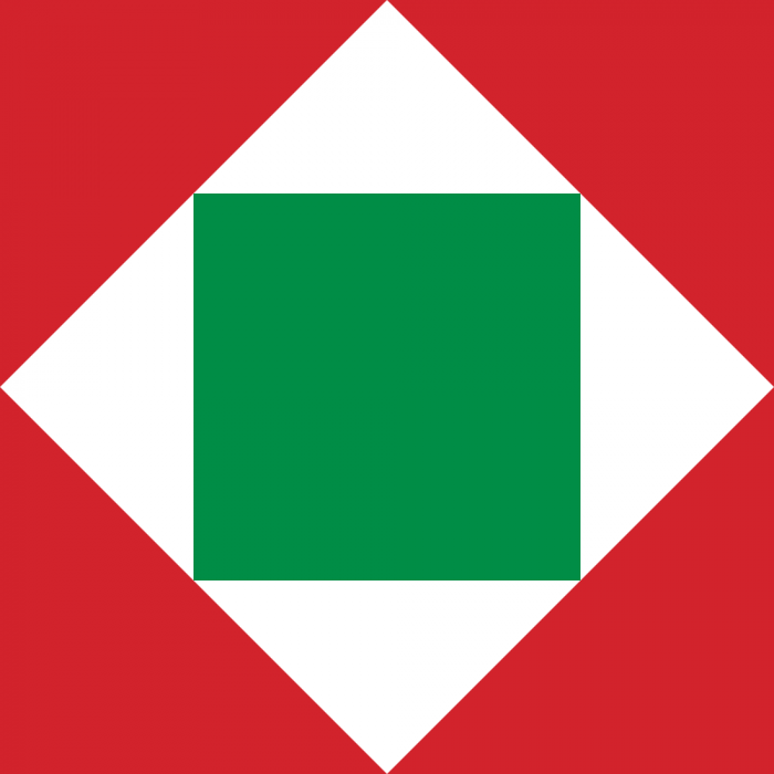 Flag: Repubblica Italiana Napoleonica | 1.35m² | 14.5sqft | 120x120cm ...