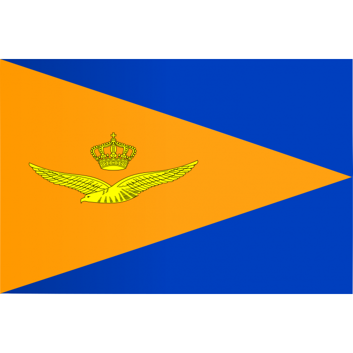 Flag: Royal Netherlands Air Force | landscape flag | 1.35m² | 14.5sqft ...