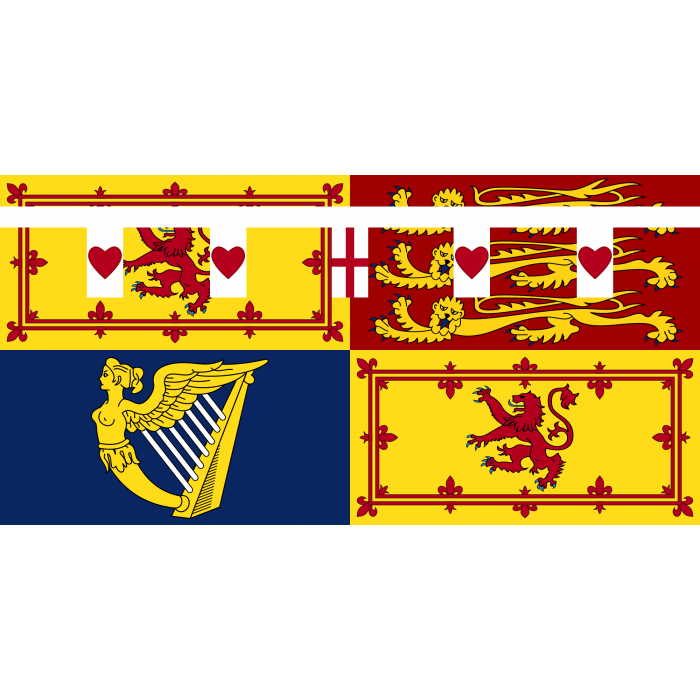 Flag: Royal Standard of Princess Alice | landscape flag | 1.35m² | 14 ...